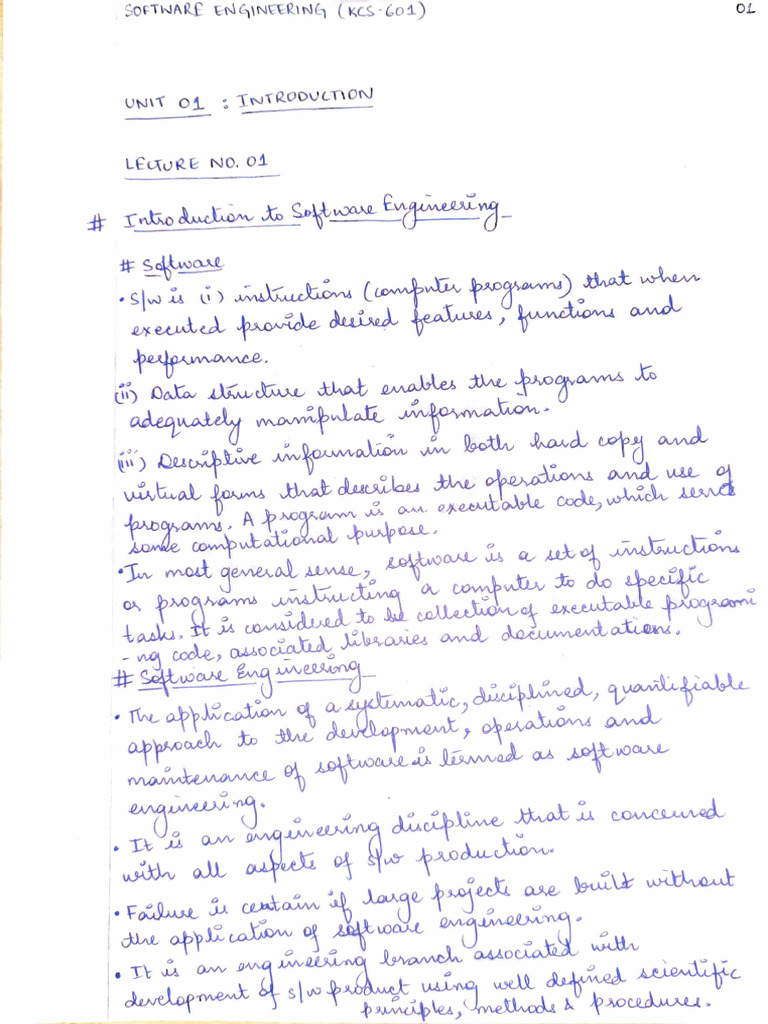 Se Kcs 601 Unit 01 Part 01 Pdf 0286