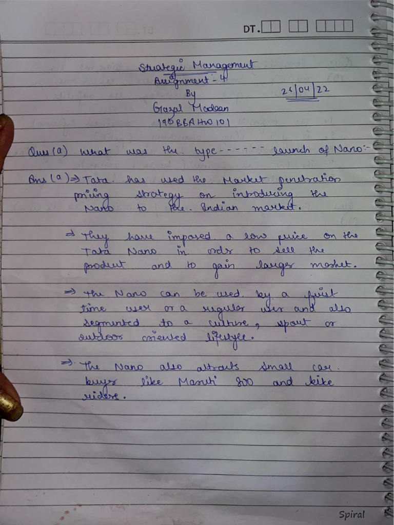 Assignment 4 SM | PDF