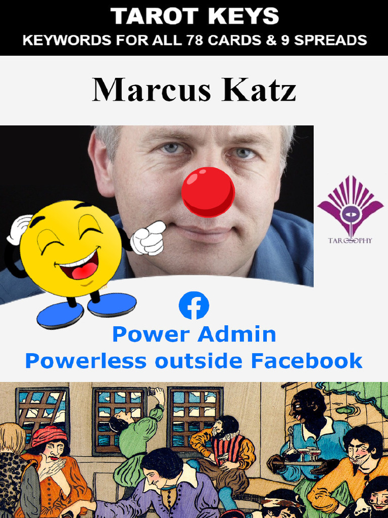 TAROT KEYS Keywords For All 78 Cards 9 Spreads (Marcus Katz) | PDF ...