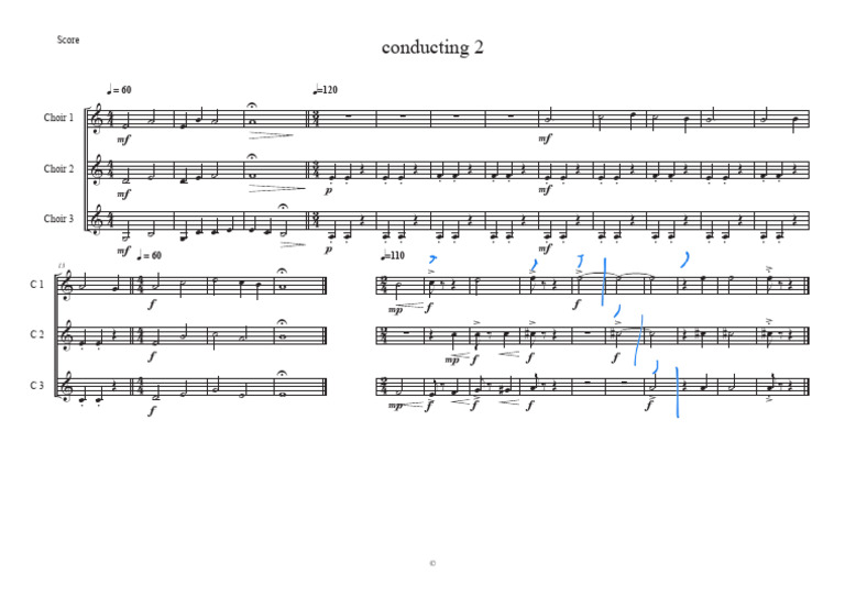 Conducting 2 - Score | PDF