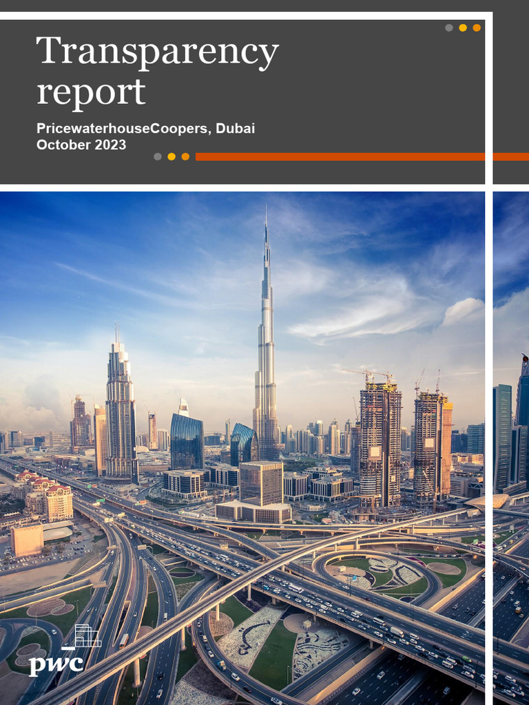 PwC Dubai 2023 Transparency Report | PDF | Audit | Quality Management