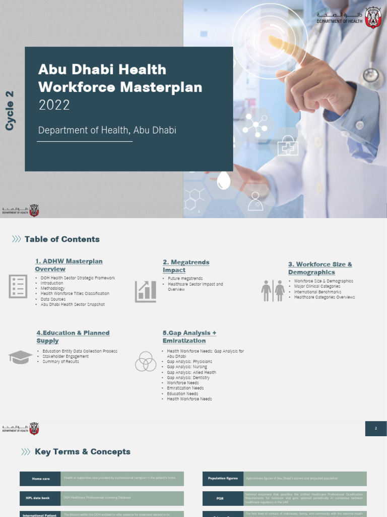 AD Healthcare Workforce Masterplan 2022 | PDF | Health Care | Health ...
