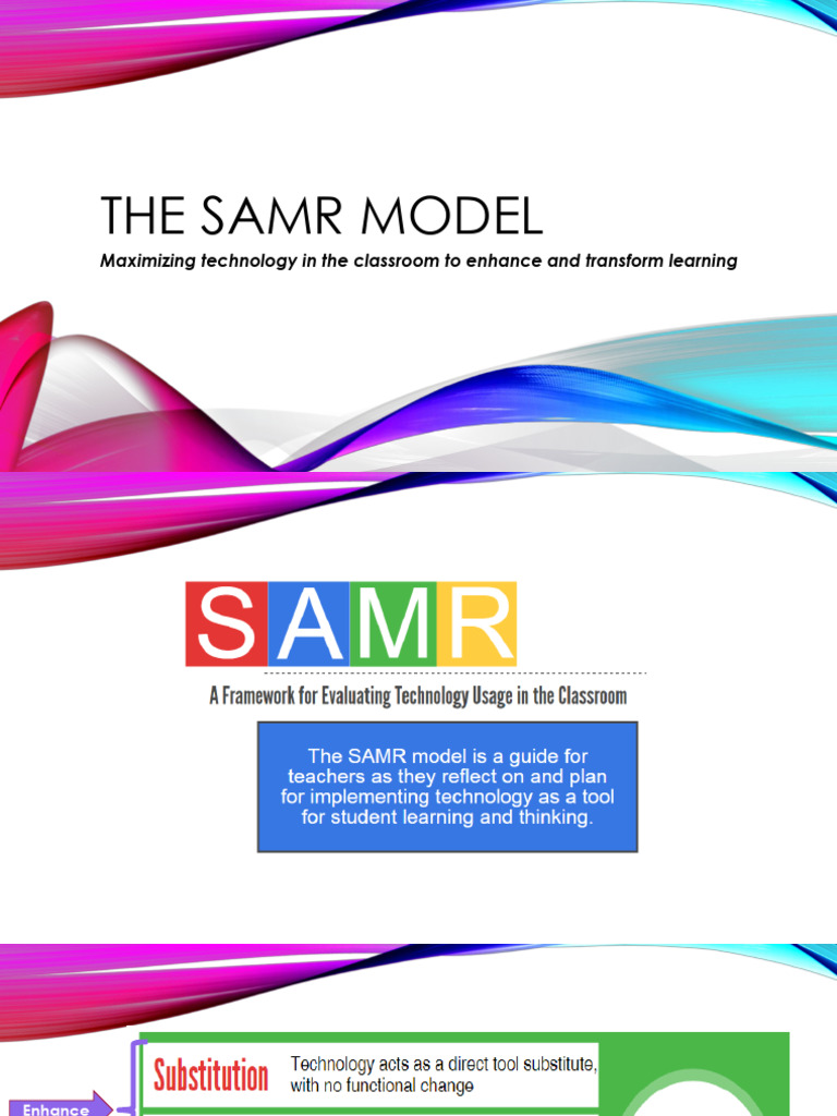 The SAMR Model Presentation | PDF