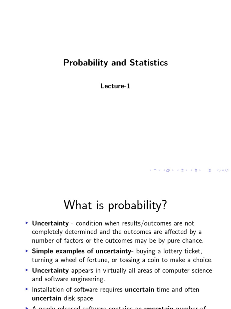 Understanding Probability and Statistics | PDF | Uncertainty | Statistics