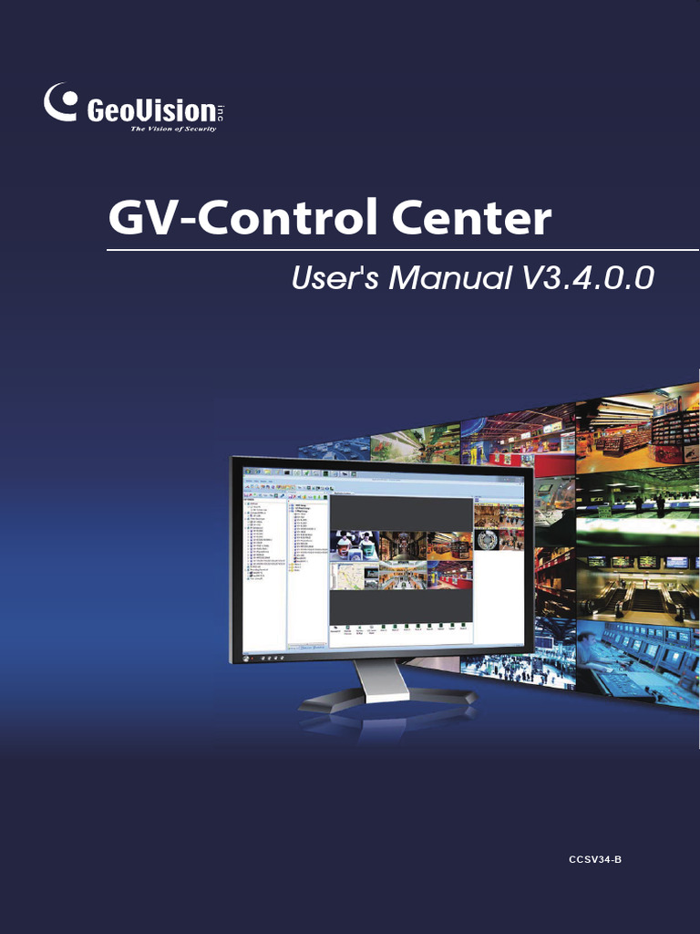 GV Control Center User Manual (CCSV34 B En) | PDF | Graphics Processing ...
