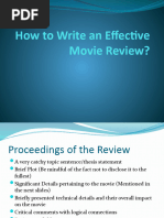 Film Analysis Template Guide | PDF | Narration | Psychological Concepts