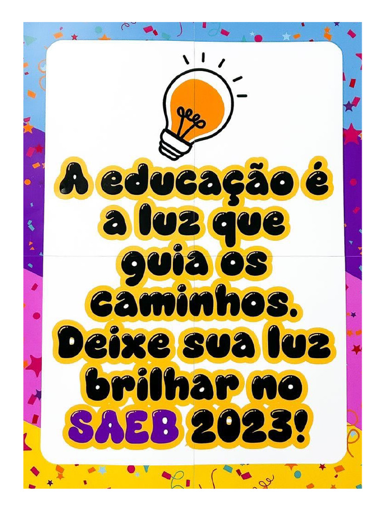 Plaquinha Saeb | PDF