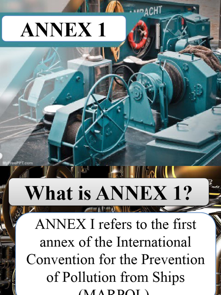 MARPOL Annex I: Oil Pollution Prevention | PDF | Petroleum | Oil Spill