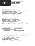 Year 6 End of Term 3 Exams - 2023 (Mathematics) | PDF | Numbers ...