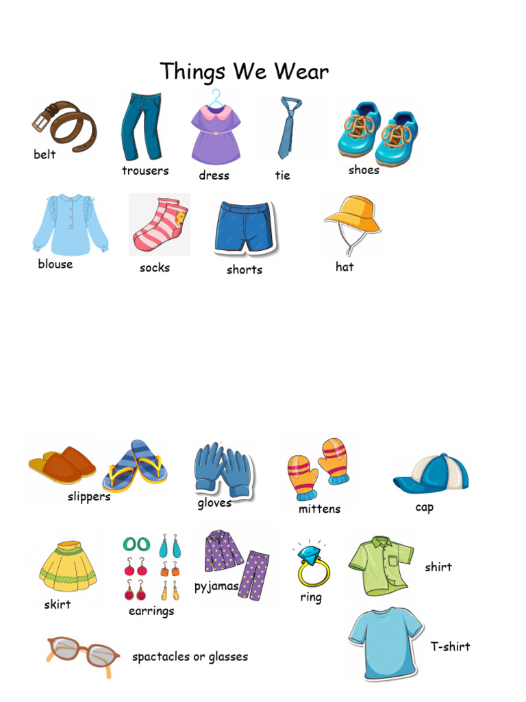 Things We Wear | PDF