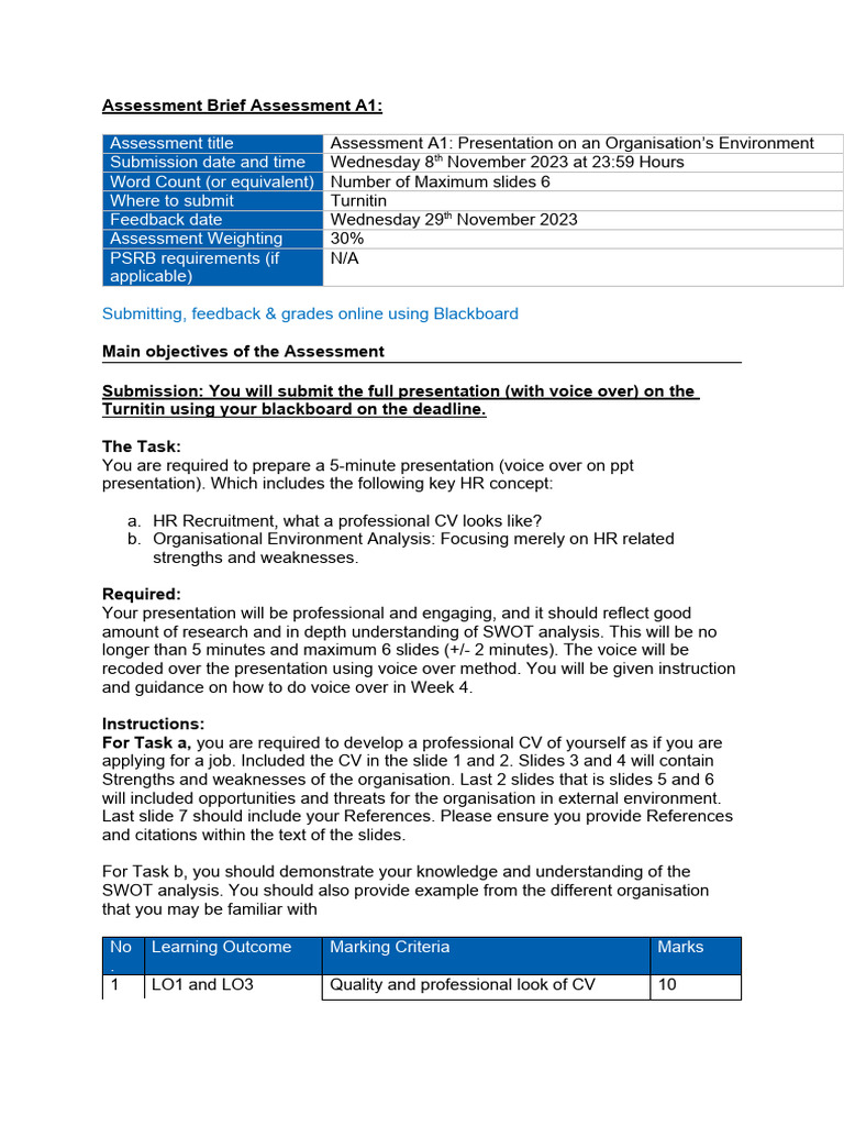 Assessment Brief Assessment A1 | PDF | Cognitive Science | Behavior Modification