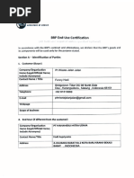 End Use-End User Certificate Blank | PDF | Business | Finance & Money ...