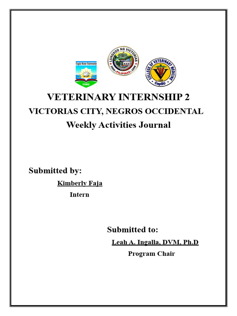Cover Page - 3 Areas of OJT | PDF