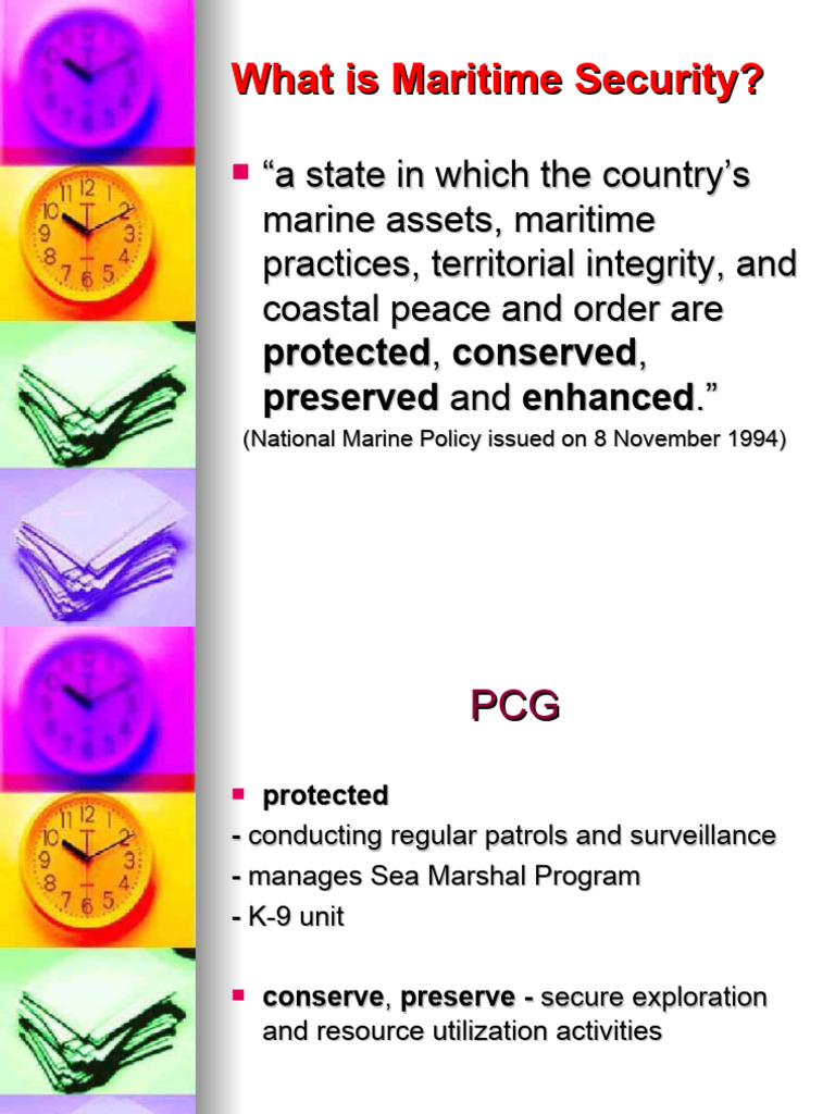 Understanding Maritime Security Concepts | PDF | Oceans
