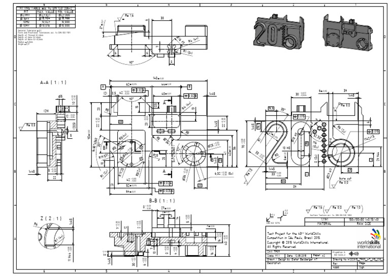 WSC2015 TP07 at M3 Iso A | PDF | Mechanical Engineering