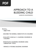 ISTH Bleeding Assessment Tool | PDF | Bleeding | Hemostasis