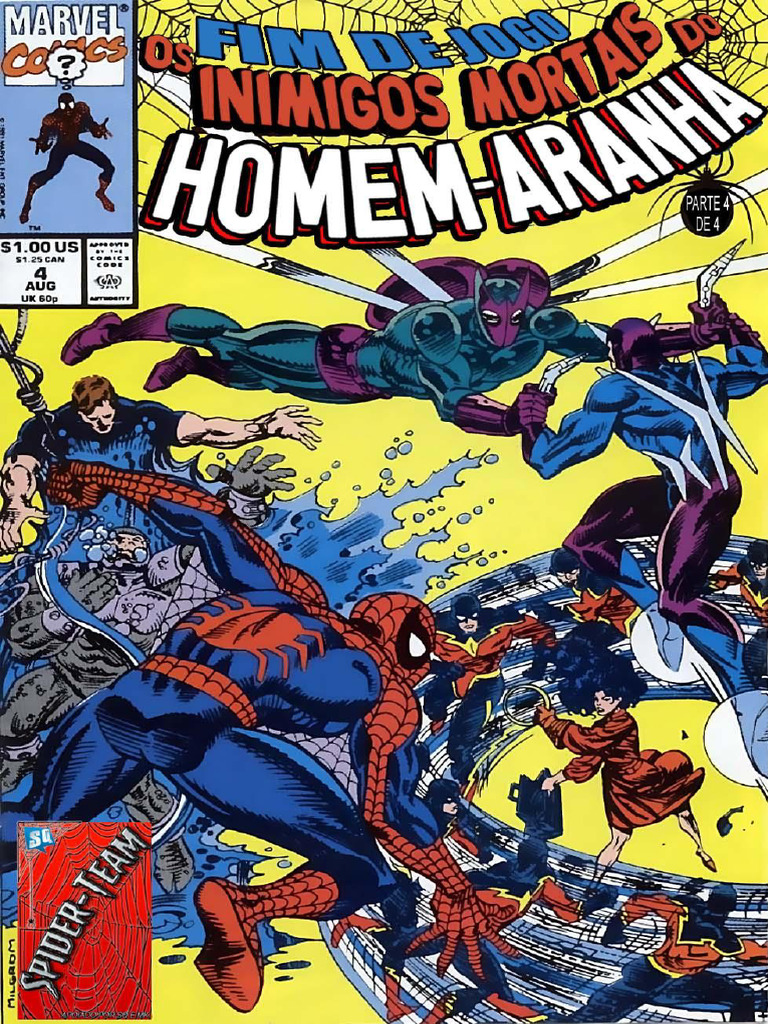 Os Inimigos Mortais Do Homem-Aranha #4 | PDF