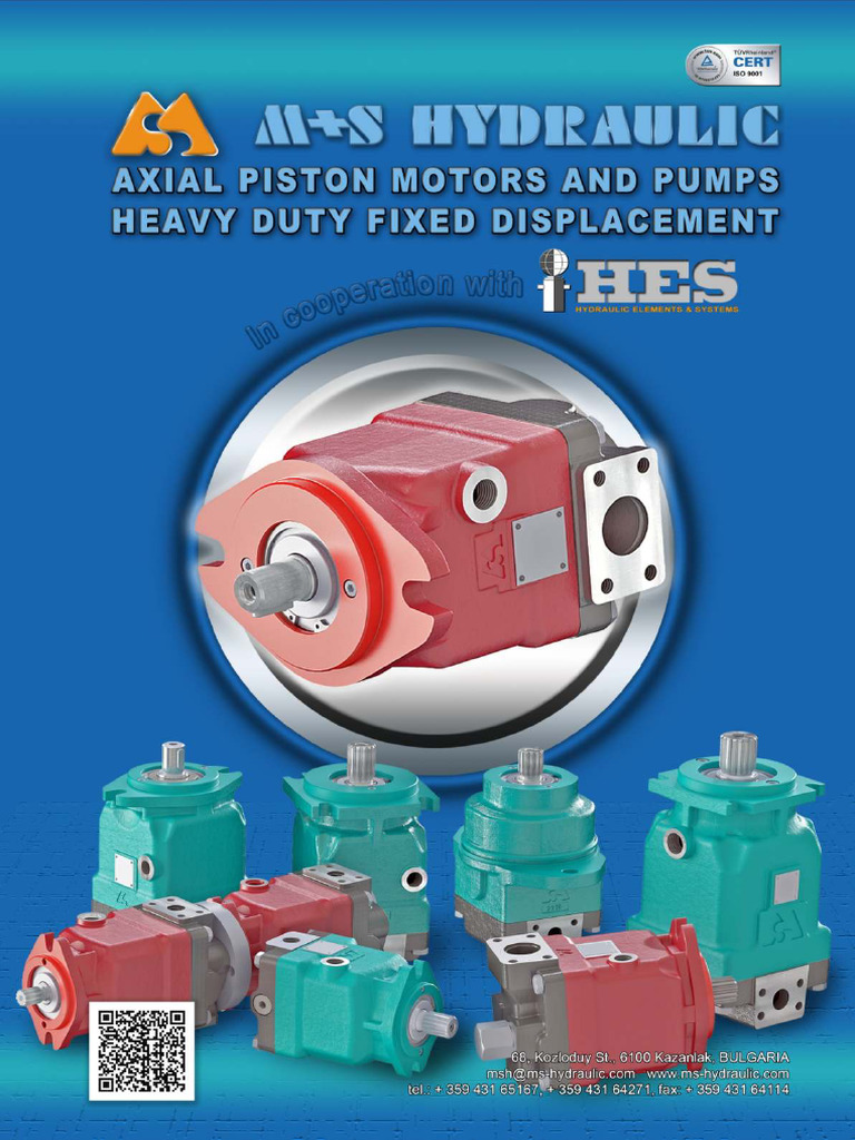 Hydraulic Motors & Pumps Guide | PDF | Horsepower | Manufactured Goods