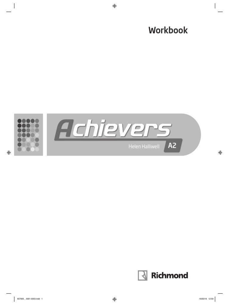 Achievers A2 WB | PDF | Linguistics