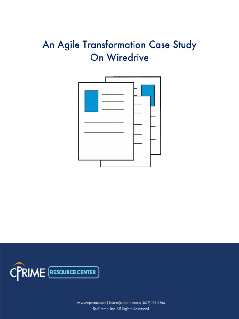 Agile Case Study Wiredrive Cprime | PDF | Agile Software Development | Scrum (Software Development)