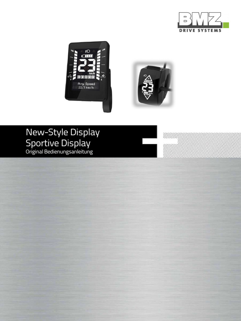 Bedienungsanleitung Bloks Display New-Style Artnr-27937 | PDF