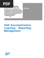 Sap SF Learning - Management - Settings - Configuration - Guide | PDF ...