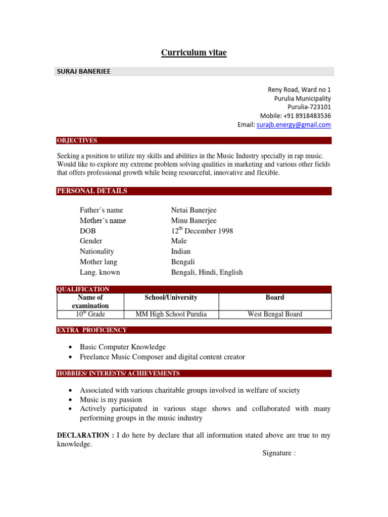 Suraj Banerjee Pdf