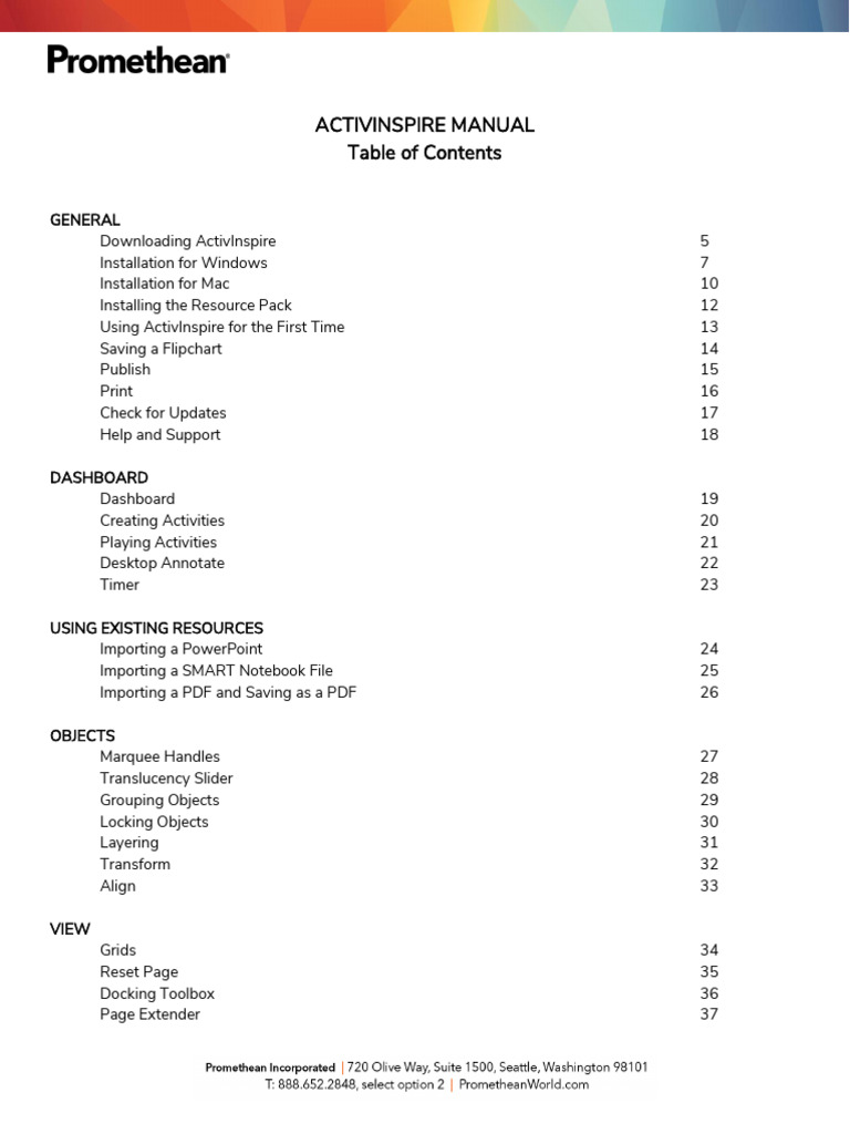 ActivInspire Guide for Educators | PDF | Icon (Computing) | Software