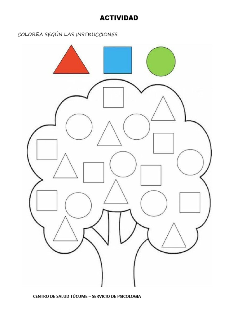 Ejercicios para Mejorar La Atencion en Niños | PDF