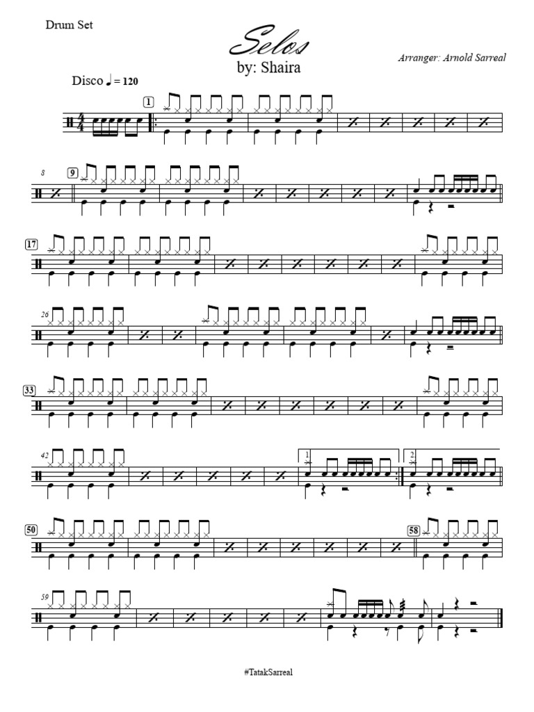 Selos - Drumset | PDF