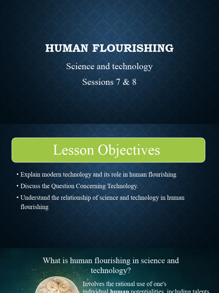Lecture 7 8 Human Flourishing | Download Free PDF | Martin Heidegger ...