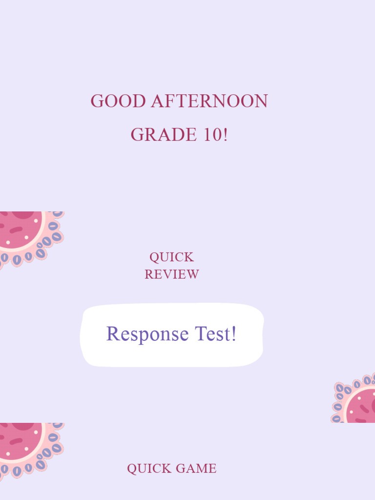 Nervous System and Homeostasis Review | PDF