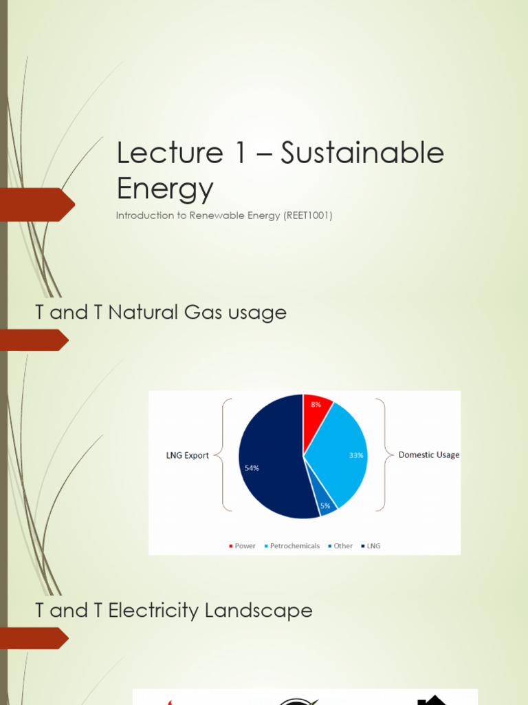 Lecture 1 - Sustainable Energy-Students | PDF | Renewable Energy ...