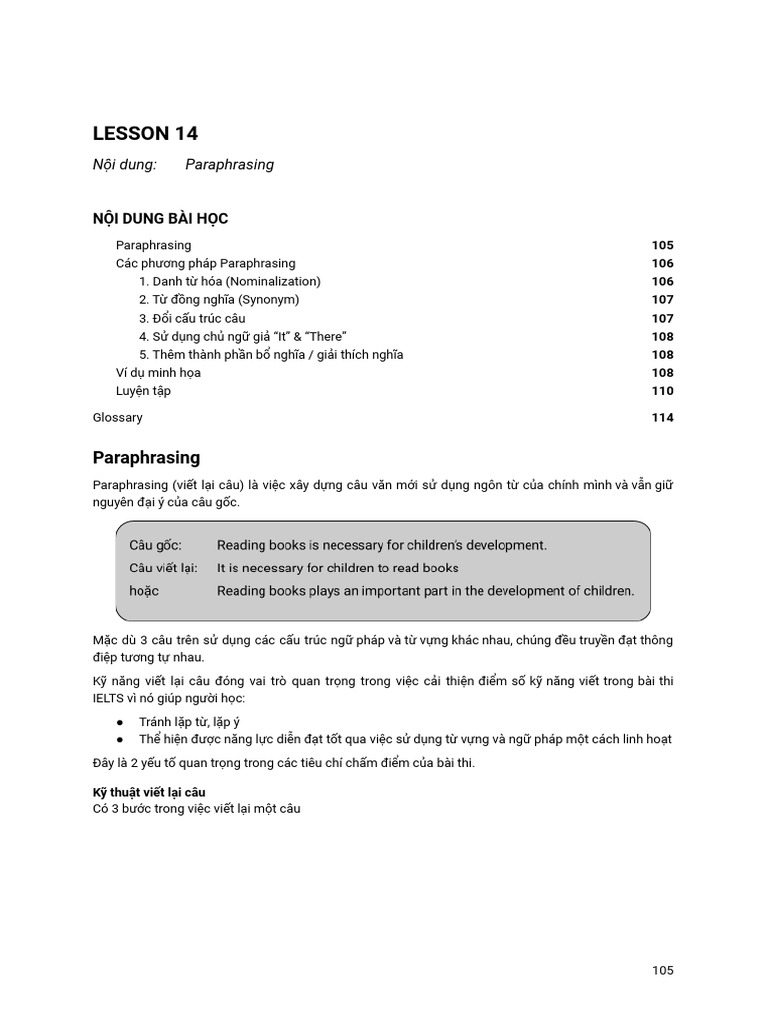 3.5 Writing. L14 Handout - 2023 01 31 13 10 48 5027 | PDF