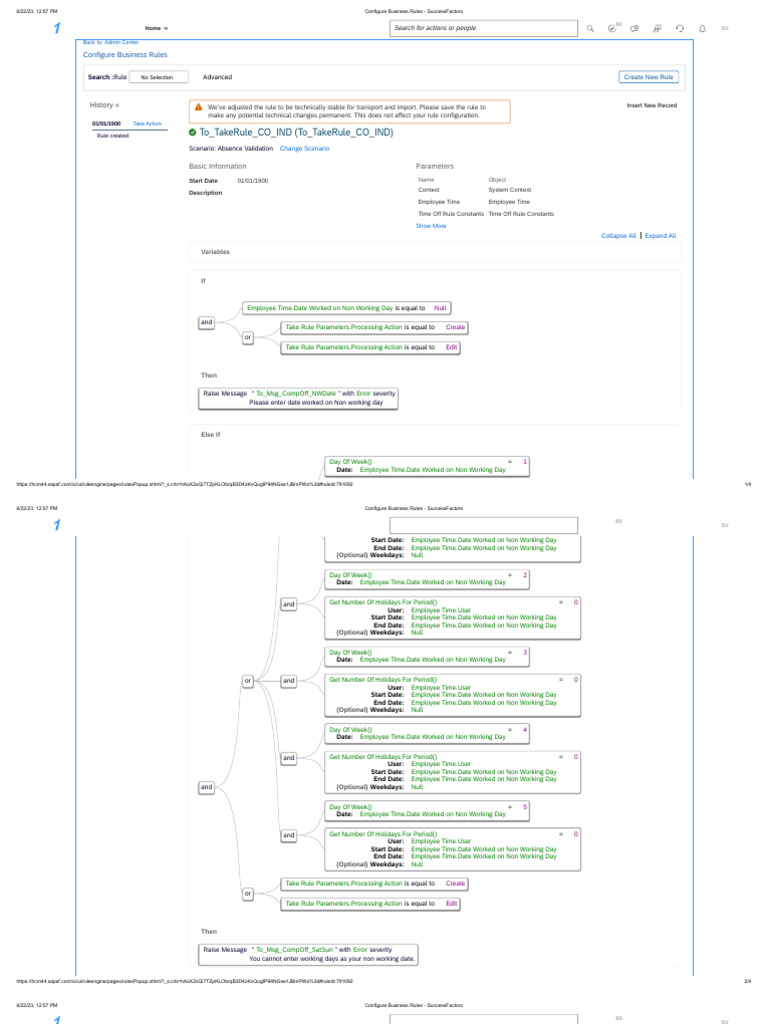 Configure Business Rules - SuccessFactors | Download Free PDF | Computing | Computer Programming