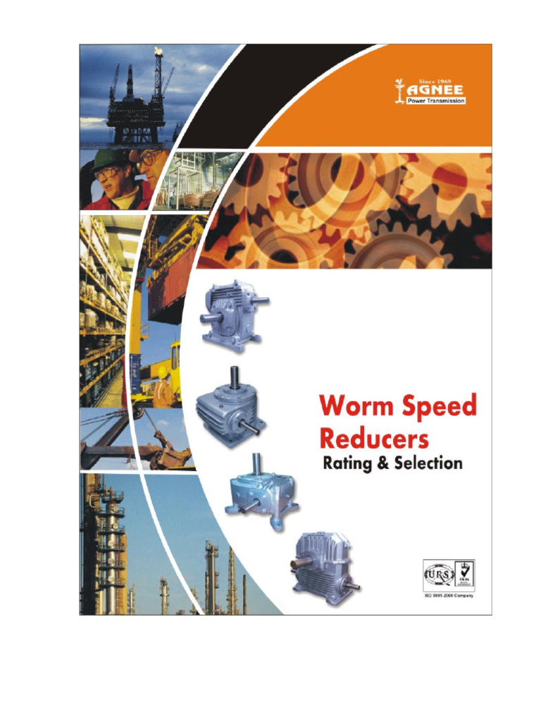 AGNEE Worm Gear Box Dimensions Guide | PDF | Gear | Tools