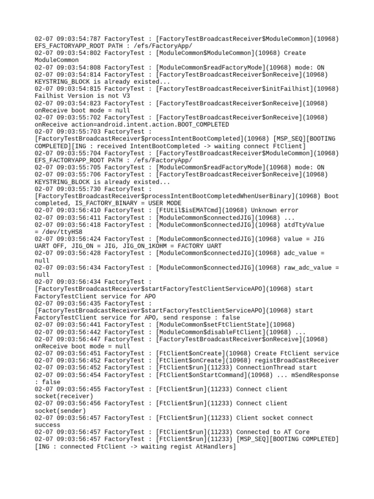 Firstbootlog | PDF | Computer Science | Computing