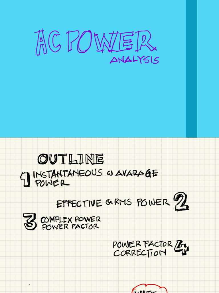 Ac Power Analysis Doodle | PDF | Ac Power | Electric Power