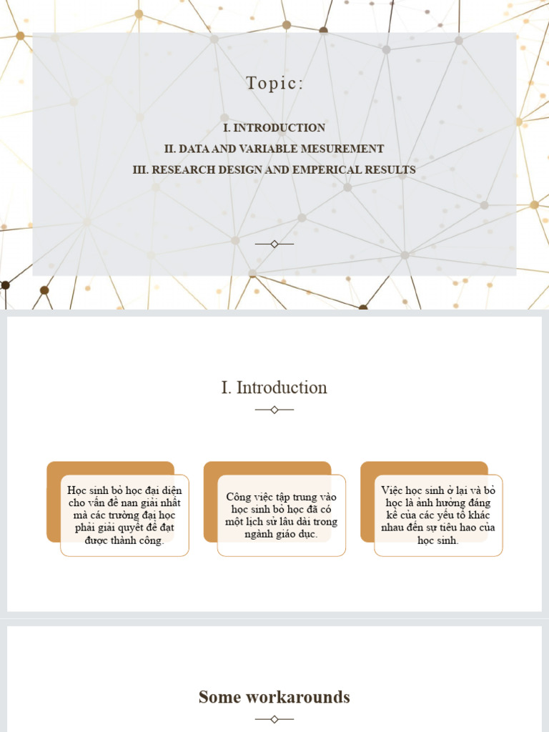 Topic:: Ii. Data and Variable Mesurement Iii. Research Design and Emperical Results | PDF