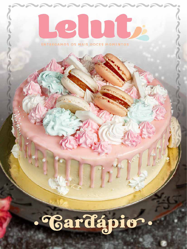 Cardapio de Bolos Lelut 2024 | PDF