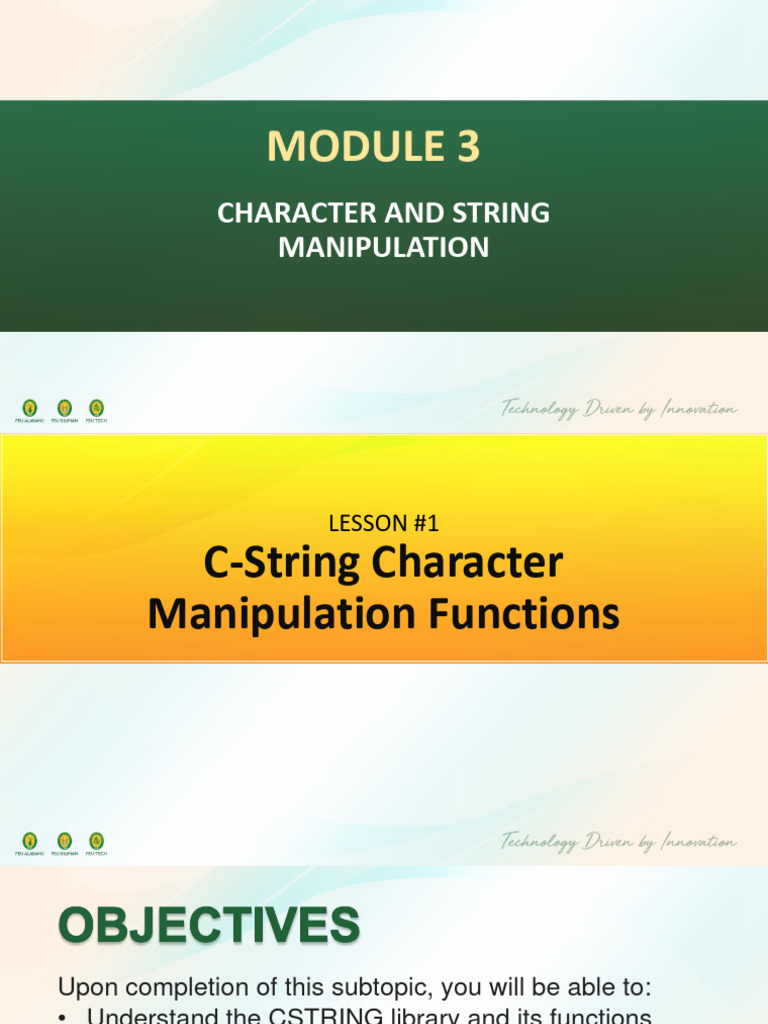 Main PDF Lesson 3 | PDF | String (Computer Science) | Letter Case
