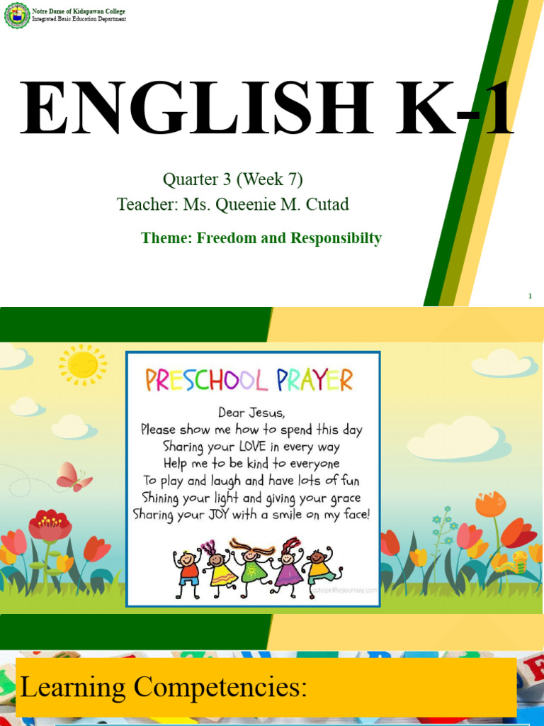 Q3 Week 7 English | PDF | Learning