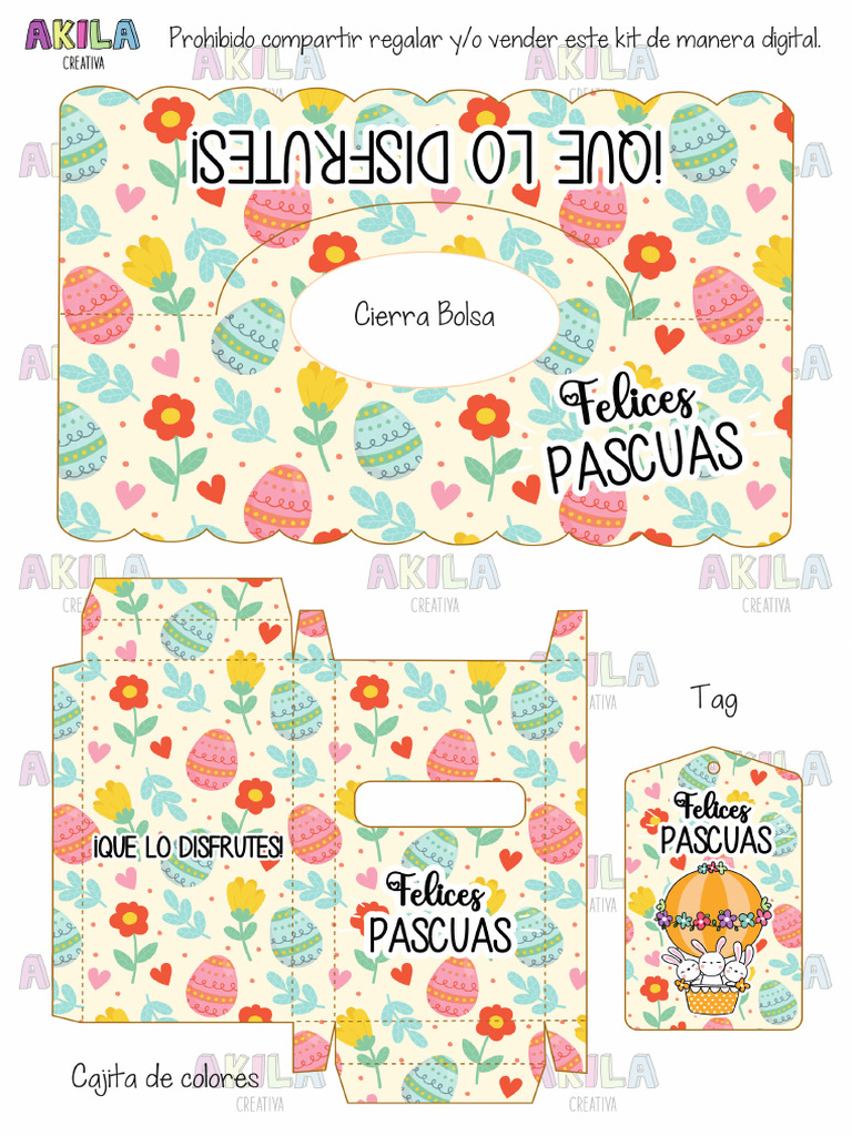 Cierra Bolsa y Cajita de Colores - Naranja | PDF