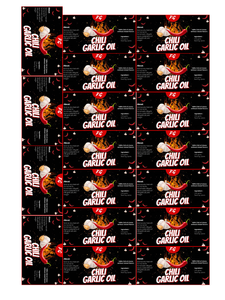 Chili Garlic | PDF