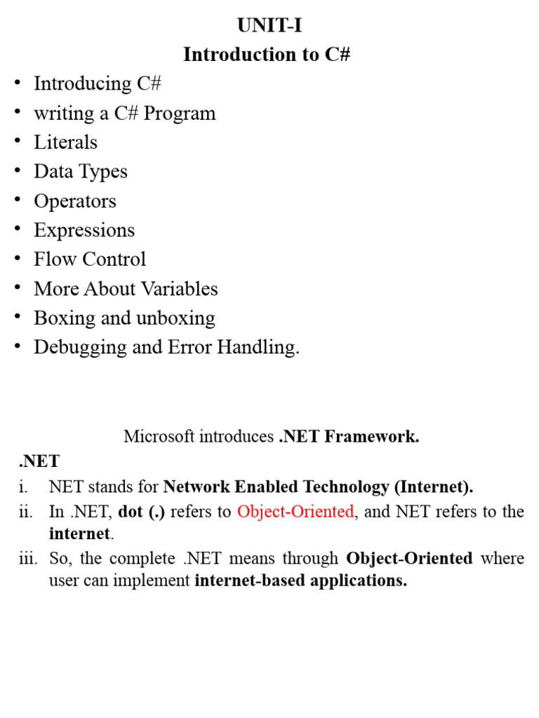 Unit I Introduction Pdf Cross Platform Software Component Object Model