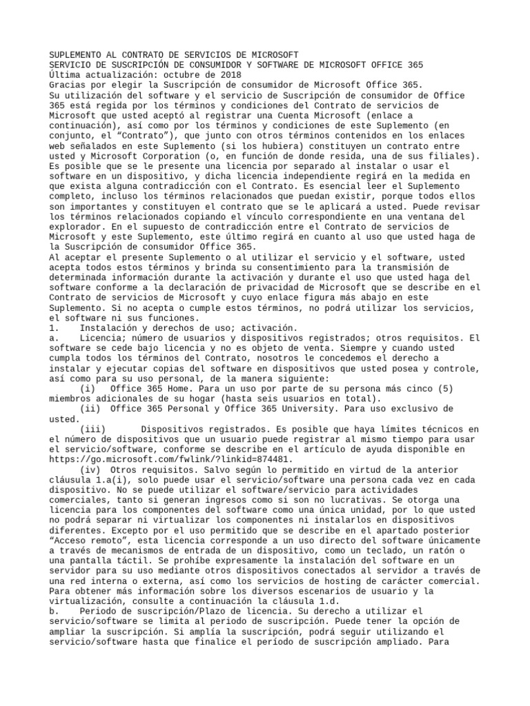 ClientSub Eula | PDF | Microsoft | Software