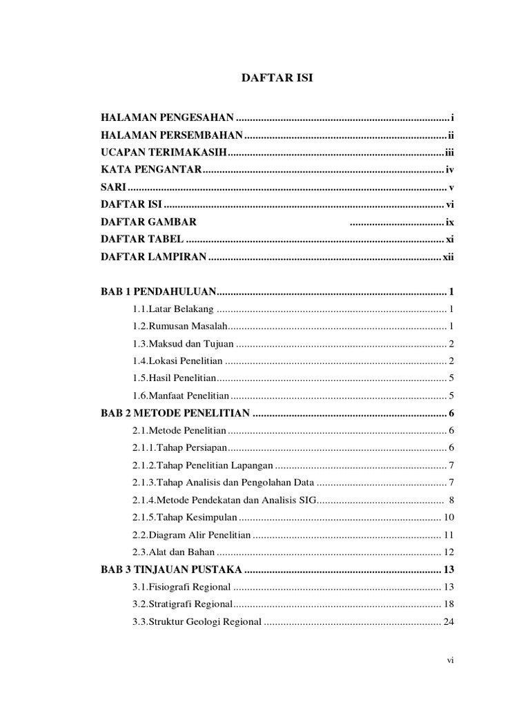 Daftar Isi | PDF
