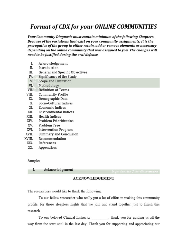 FORMAT For ONLINE COMMUNITY PAPER | PDF | Survey Methodology