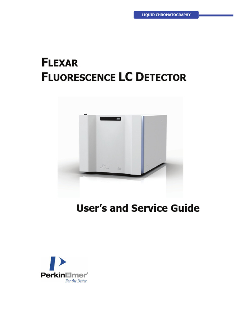09936951A Flexar FL LC Detector Users and Service Guide | PDF | Fluorescence Spectroscopy | Ac ...