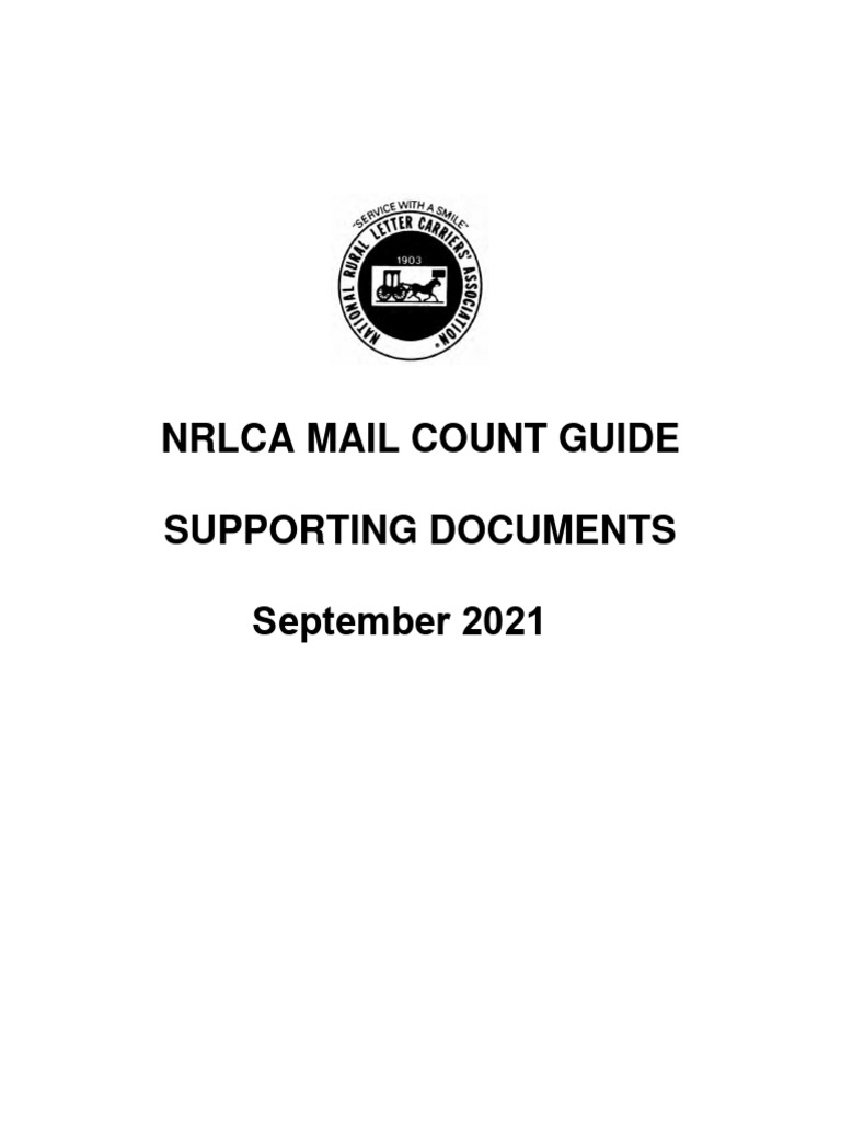 Nrlca Count Guide Supporting Docs 9 2021 | Download Free PDF | United ...